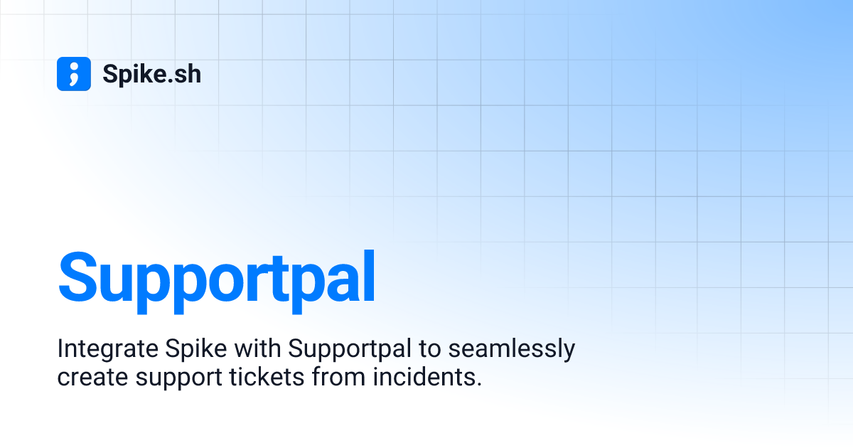 Supportpal | Spike.sh